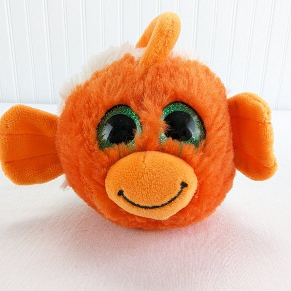 Fiesta | Toys | Fiesta Lubby Cubbies Giggles Fish Plush Orange White ...